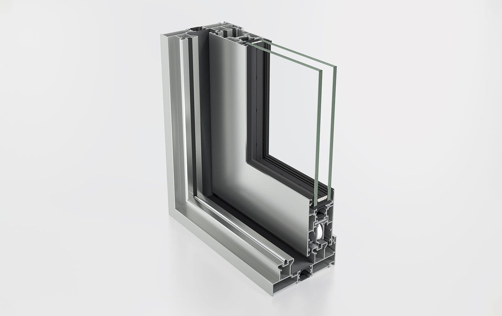 Elvial SL46 SI² CLASSIC - Premium Aluminum Sliding Door System - Fecara